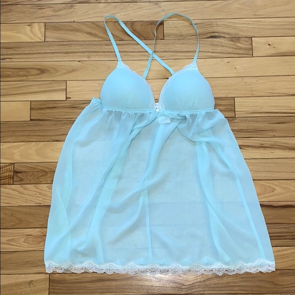 Intimates & Sleepwear | Tiffany Blue Teddy | Poshmark